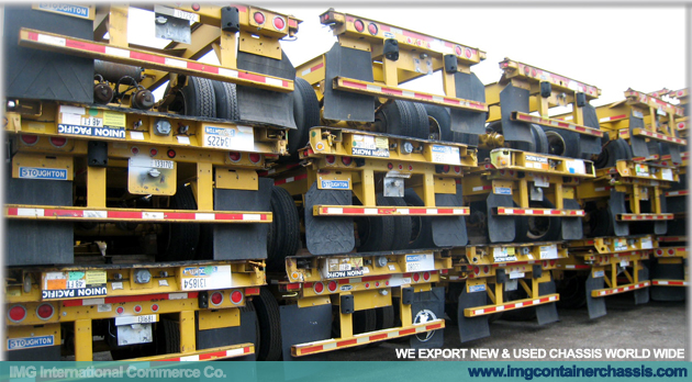 Used Container Chassis- IMG Inter Dealer of Cheetah container chassis