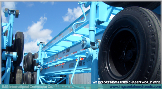 Used Container Chassis- IMG Inter Dealer of Cheetah container chassis